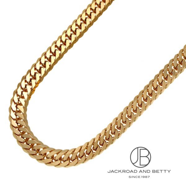 K18 6面 ダブル 103.4g 50cm ネックレス 造幣局刻印有り[] Kihei Necklace Gold | 喜平 中古 ジュエリー