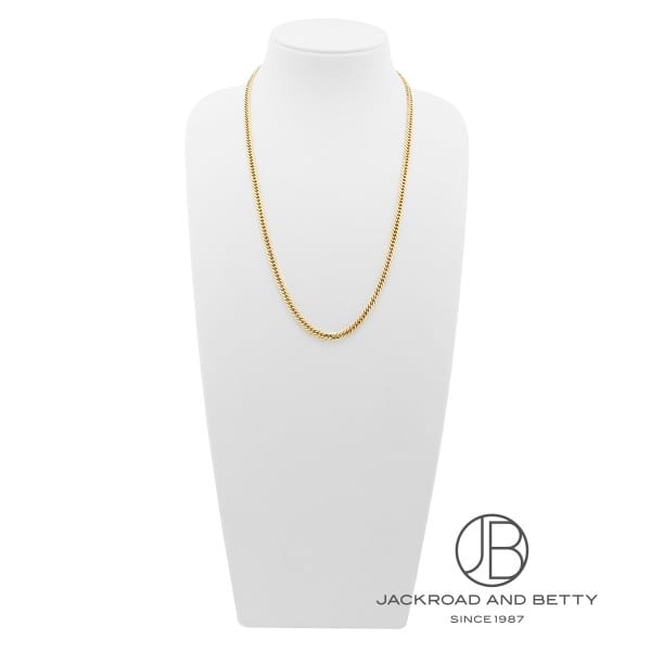 K18 6面 ダブル 49.78g 60cm ネックレス 造幣局刻印有り[] Kihei Necklace Gold | 喜平 中古 ジュエリー