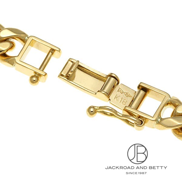 K18 6面 シングル 30.3g 18cm ブレスレット 造幣局刻印有り[] Kihei Bracelet Gold | 喜平 中古 ジュエリー